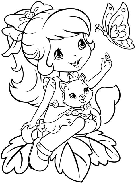 Desenhos para colorir da Moranguinho Dicas Práticas