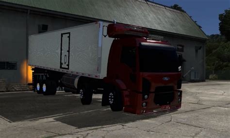 Caminhão Ford Cargo 2429 Câmara Fria Para V 1 30 X ETS2 Mod