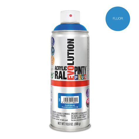 Fluorescentiniai akriliniai purškiami dažai PintyPlus Evolution 400ml