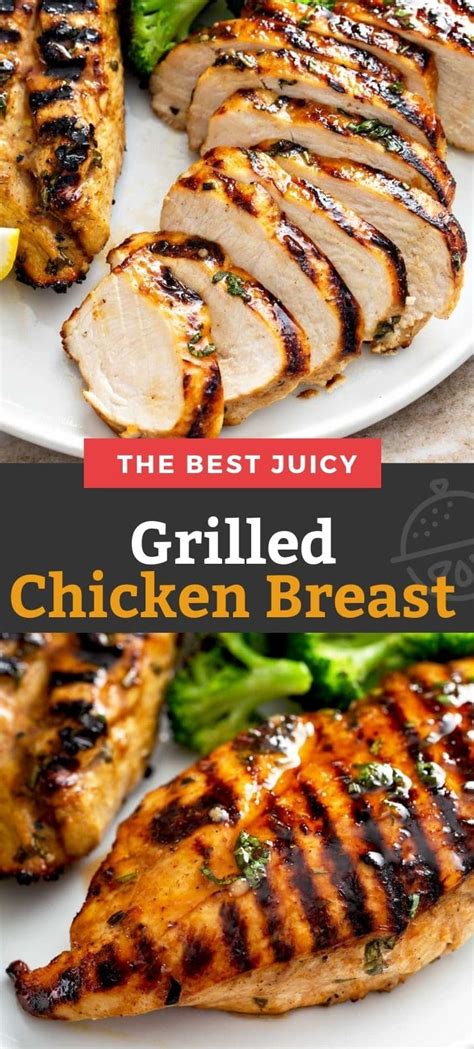 The Best Grilled Chicken Breast Lemon Blossoms