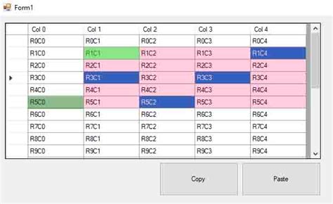 copy and paste into a datagridview cell c stack overf