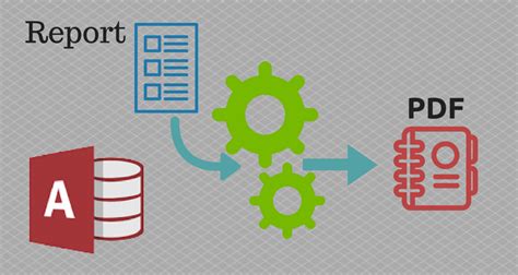 export dynamically filtered access report to pdf codekabinett