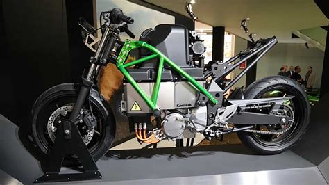 We Get A Peek At Kawasakis Electric Motorcycle