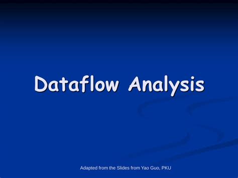 pdf dataflow analysis sjtukzhu ei326 dataflow1 pdf · data flow analysis schema data flow