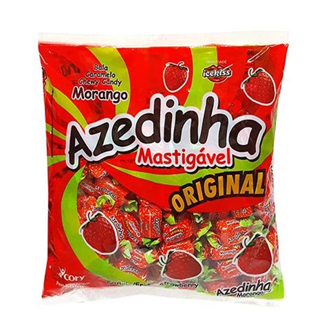 Bala Mastig Vel Azedinha Morango Ice Kiss G Shopee Brasil