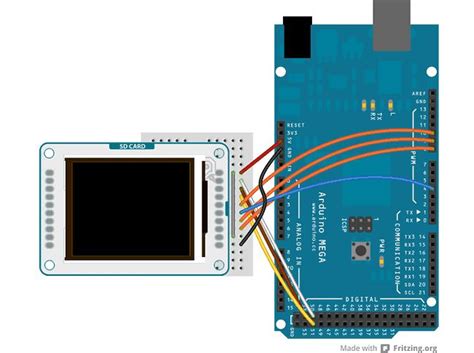 Getting Started With The Arduino Tft Screen Arduino Documentation Arduino Arduino Logo
