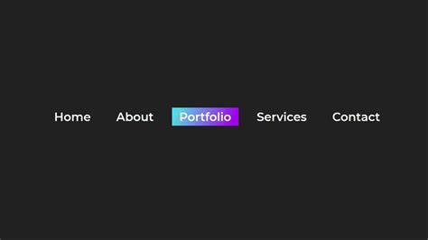 pure css menu hover animation css animation tutorial youtube