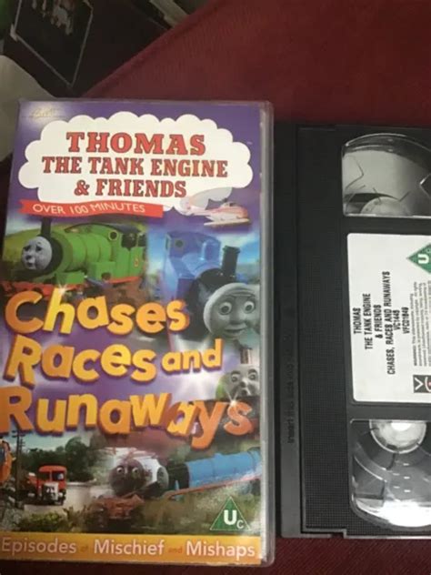 THOMAS THE TANK Engine And Friends VHS Video Chases Races And