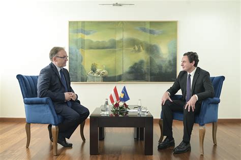 Kryeministri Kurti mirëpriti ambasadorin e ri të Austrisë në Kosovë