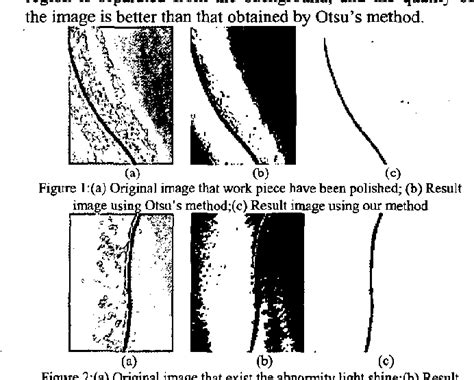 figure i from a genetic algorithm on welding seam image segmentation semantic scholar