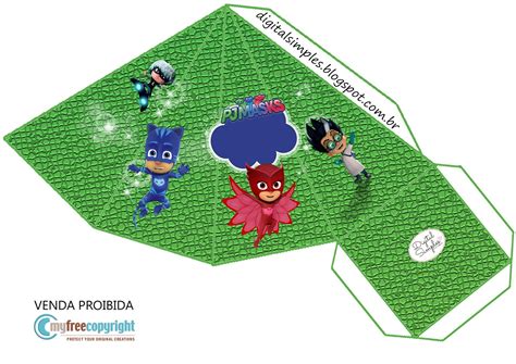 Kit de Super héroes en Pijamas para Imprimir Gratis Ideas y material