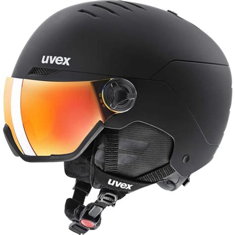 Kask Narciarski Uvex Wanted Visor Czarny Rowertour