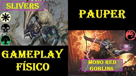 Fractius Vs Mono Red Goblins Pauper Gameplay F Sico