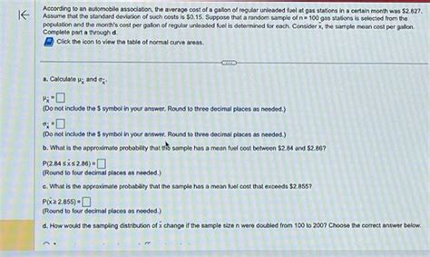 Solved According To An Automobile Association The Average Chegg