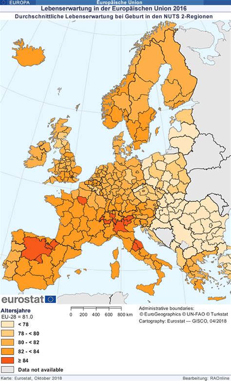 RAOnline EDU Statistik Europa Demografische Entwicklung In Der