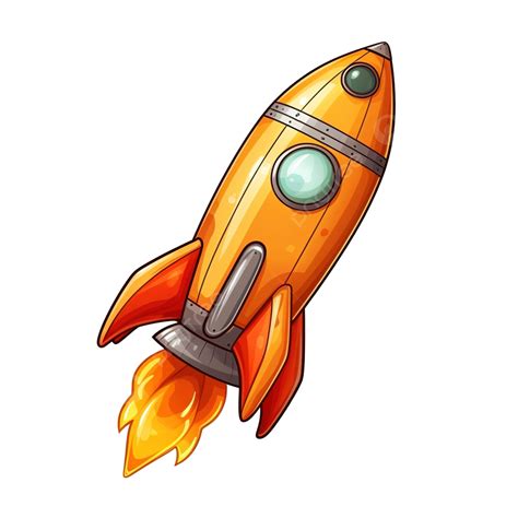 Dibujos Animados De Cohete De Nave Espacial PNG Astronave Dibujos