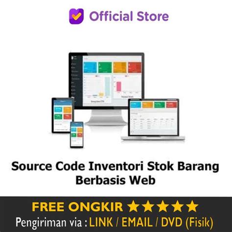Promo Source Code Aplikasi Inventaris Barang Inventory Stock Berbasis