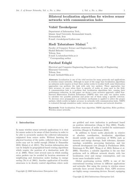 pdf bilateral localization algorithm for wireless sensor dokumen tips
