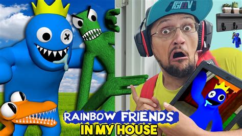 Roblox Rainbow Friends Are In My House Survive The Colorblind
