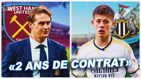 POTINS West Ham offre DEUX ANS de CONTRAT à LOPETEGUI Newcastle prêt