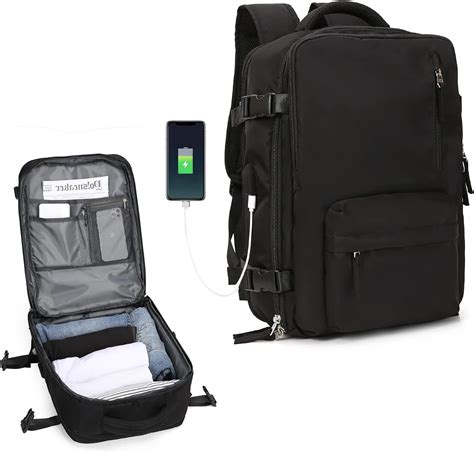 Mochila de viagem grande feminina bagagem de mão mochila impermeável