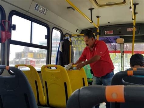 Multarán a chóferes que no desinfecten sus unidades MEGANOTICIAS