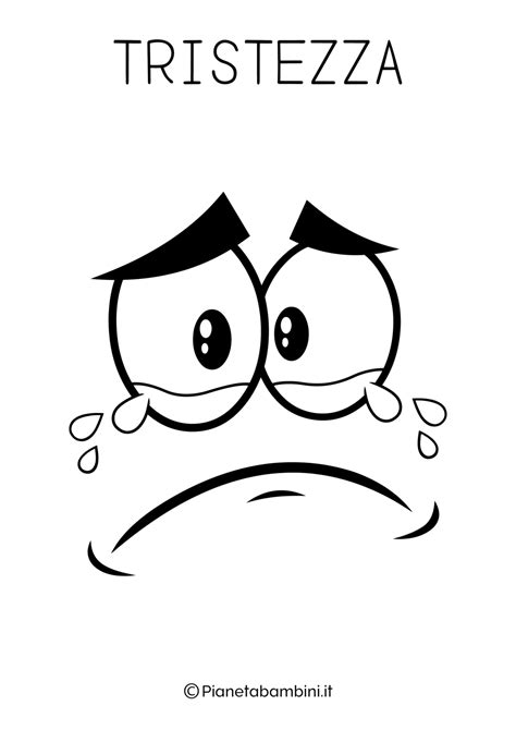 I Colori Delle Emozioni Disegni Da Colorare PianetaBambini It