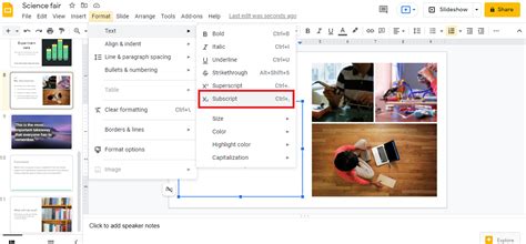 How To Superscript And Subscript In Google Slides Easy Guide