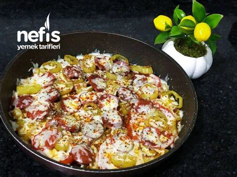 Sucuklu Biberli Domates Kahvaltılık Pratik ve Lezzetli Bir Tarif