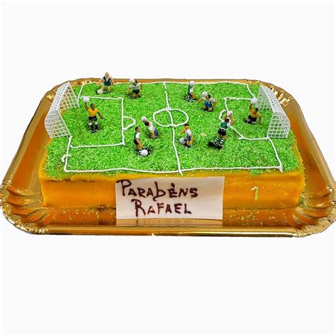 Aprender Sobre 50 Imagem Bolo Infantil De Futebol Br Thptnganamst Edu Vn