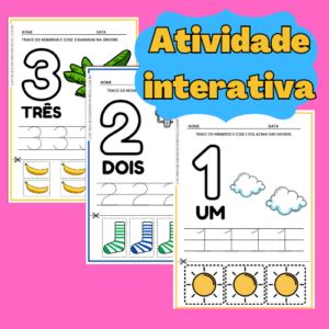 Números e Quantidades Atividade Interativa Cantinho Ensinar