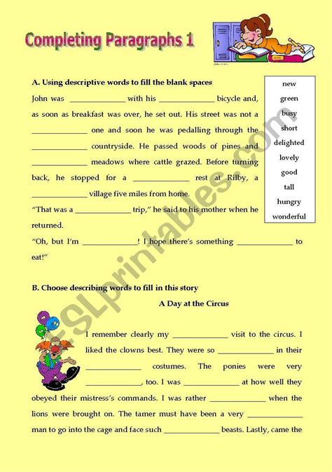 Complete The Paragraph With Por And Para