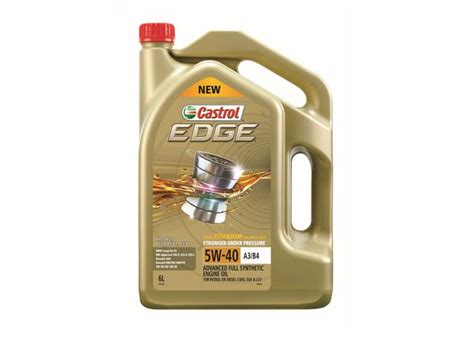 Castrol EDGE Titanium 5W 40 5W40 Fully Synthetic Engine Oil 4 Litre
