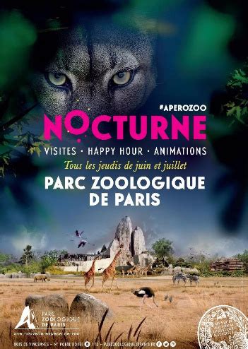Nocturnes cet été au Parc Zoologique de Paris Sortiraparis