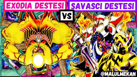 YENİLMEZ EXODİA DESTESİ VS SAVAŞÇI DESTESİ YUGIOH PART 26