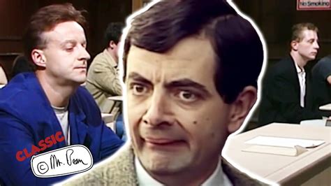 Mr Bean Takes An Exam Classic Mr Bean YouTube