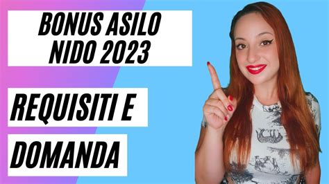 Bonus Asilo Nido Requisiti Come Fare La Domanda Youtube