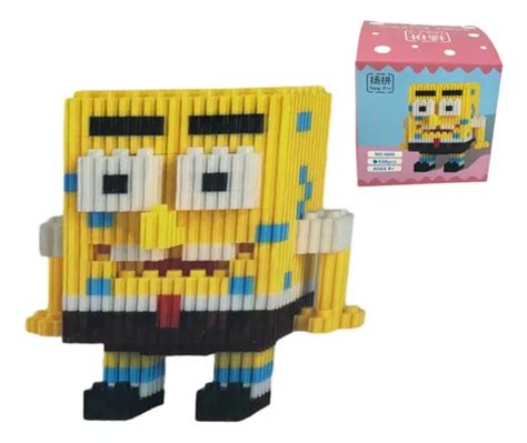 Bob Esponja Mini Blocks Rompecabezas D Bloques Armables Env O Gratis