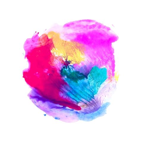 Fondo abstracto colorido diseño splash acuarela Descargar Vectores