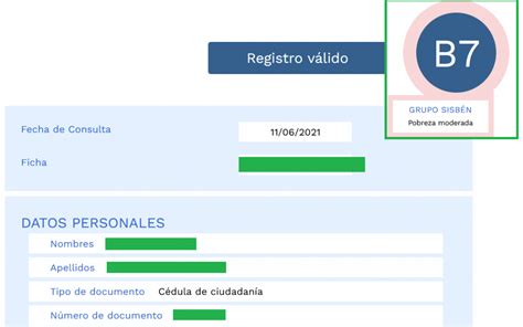 Consultar Sisben Nucleo Familiar