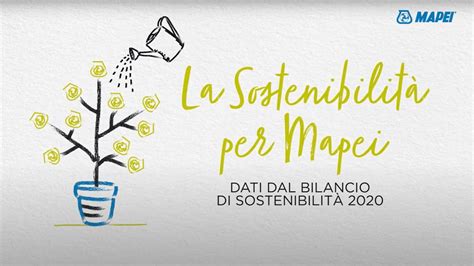 Bilancio di Sostenibilità 2020 Mapei YouTube