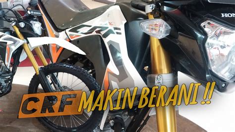 Fresh Honda Crf L New Extreme White Review Spesifikasi
