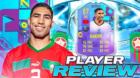 87 WORLD CUP PHENOMS HAKIMI PLAYER REVIEW FIFA 23 ULTIMATE TEAM
