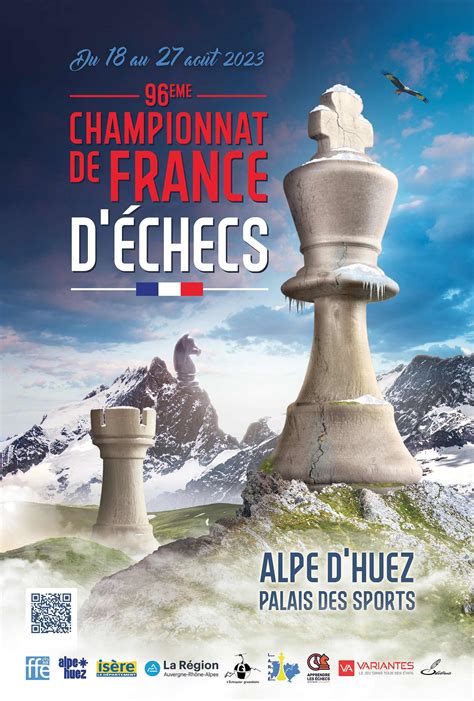 Championnat de France d Échecs 2023 à l Alpe d Huez du 19 au 27 août