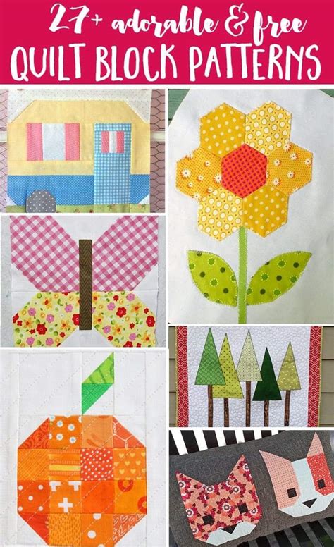 Easy Quilt Blocks Inch B U Ch