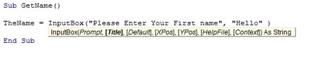 macro mondays excel vba inputbox function the basics how to excel at excel