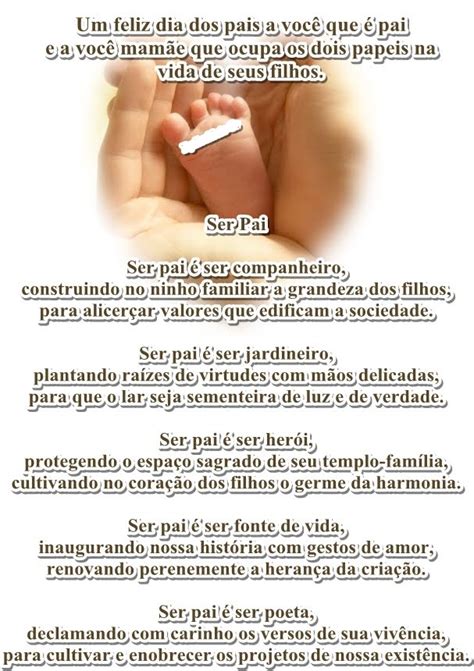 Centro De Atividades Escolares Josefa Krysiaki Poema Dia Dos Pais
