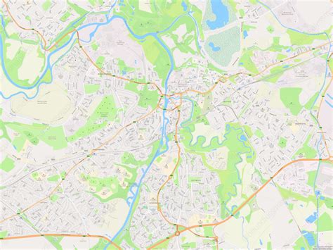 Northwich Modern Atlas Vector Map Boundless Maps