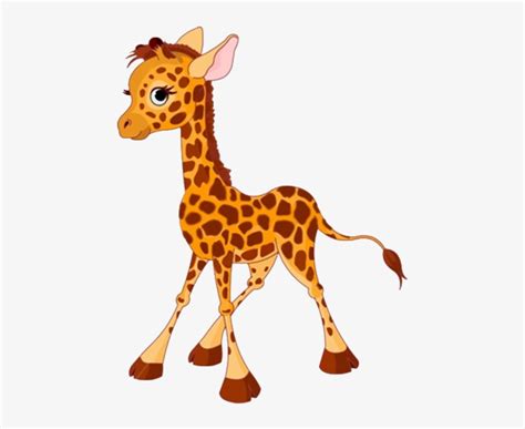 Cute Baby Giraffe Cartoon Sitting 7152983 Vector Art At Vecteezy