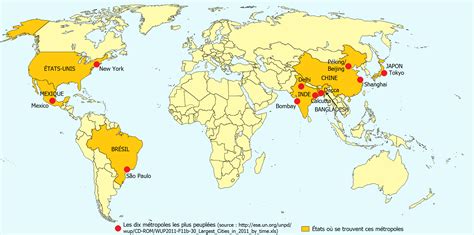 Les 10 Metropoles Les Plus Peuples